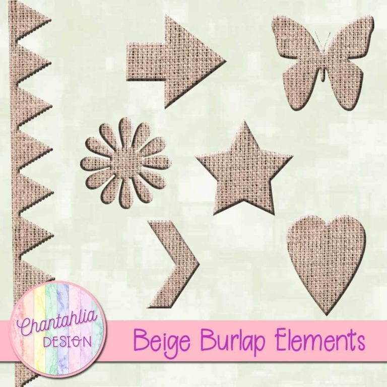 Free design elements / clip art for digital scrapbooking and other crafts
