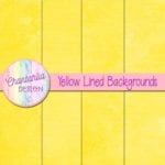 Free Digital Papers featuring Yellow Lined Designs