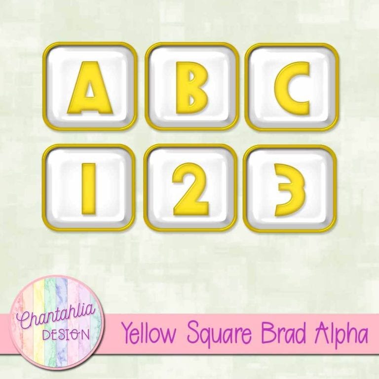 Free Alpha featuring a Yellow Square Brad Design