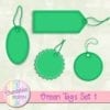 Free Green Tags