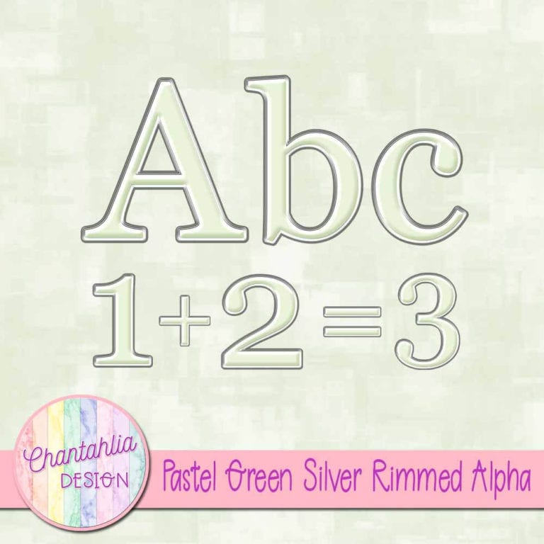 Free Alpha featuring a Pastel Green Silver RImmed Design