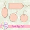Free Peach Tags