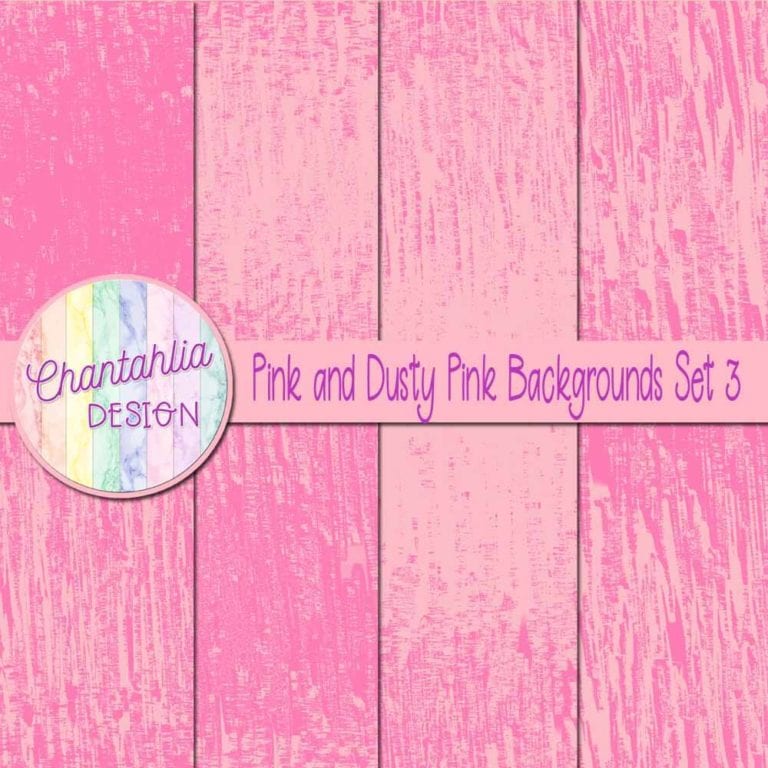 Free Pink and Dusty Free Pink Digital Paper Backgrounds