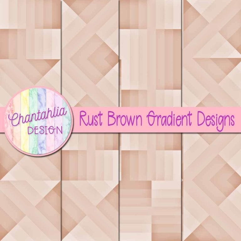 Free Digital Papers featuring Rust Brown Gradient Designs