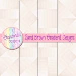 Free Digital Papers featuring Sand Brown Gradient Designs