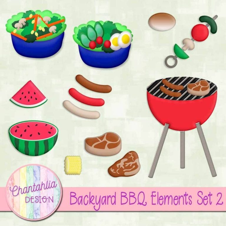 Free design elements / clip art for digital scrapbooking and other crafts