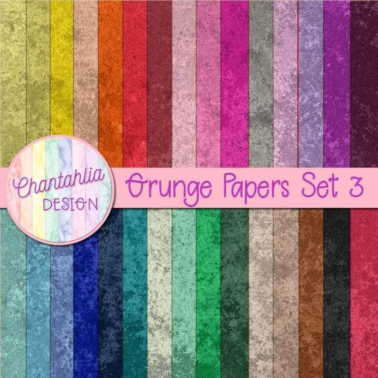 Grunge Paper Set 3 - Chantahlia Design