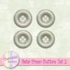 Free Pastel Green Buttons Design Elements