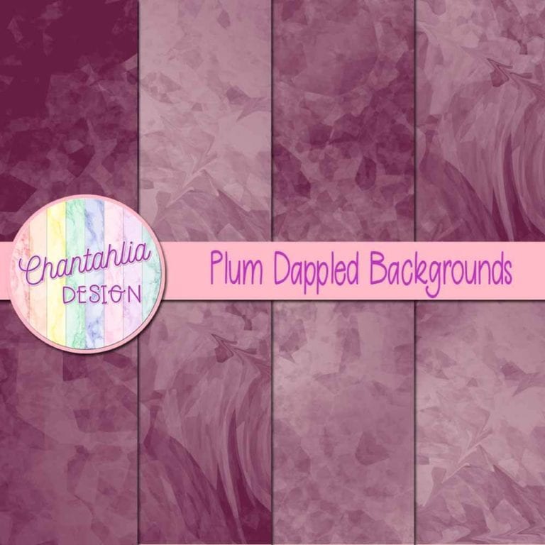 Free Digital Papers featuring Plum Dappled Designs