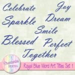 Free design elements / clip art for digital scrapbooking and other crafts