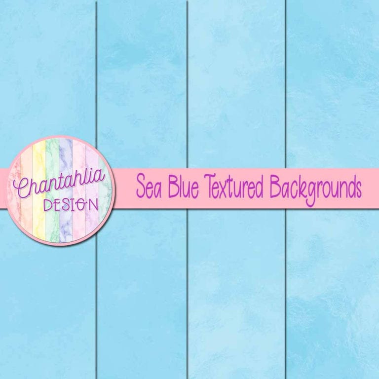 Free Digital Papers featuring Sea Blue Textured Designs