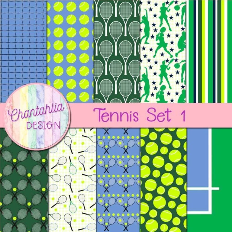 Free Tennis Digital Papers