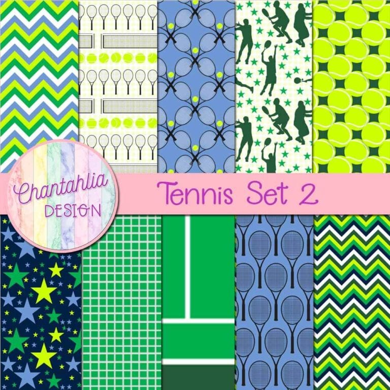 Free Tennis Digital Papers