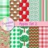 Free Apples Digital Papers