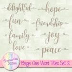 Free design elements / clip art for digital scrapbooking and other crafts
