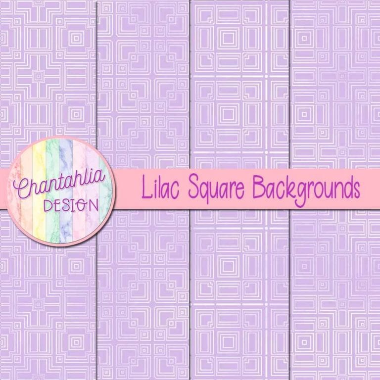 Free Digital Papers featuring Lilac Square Designs