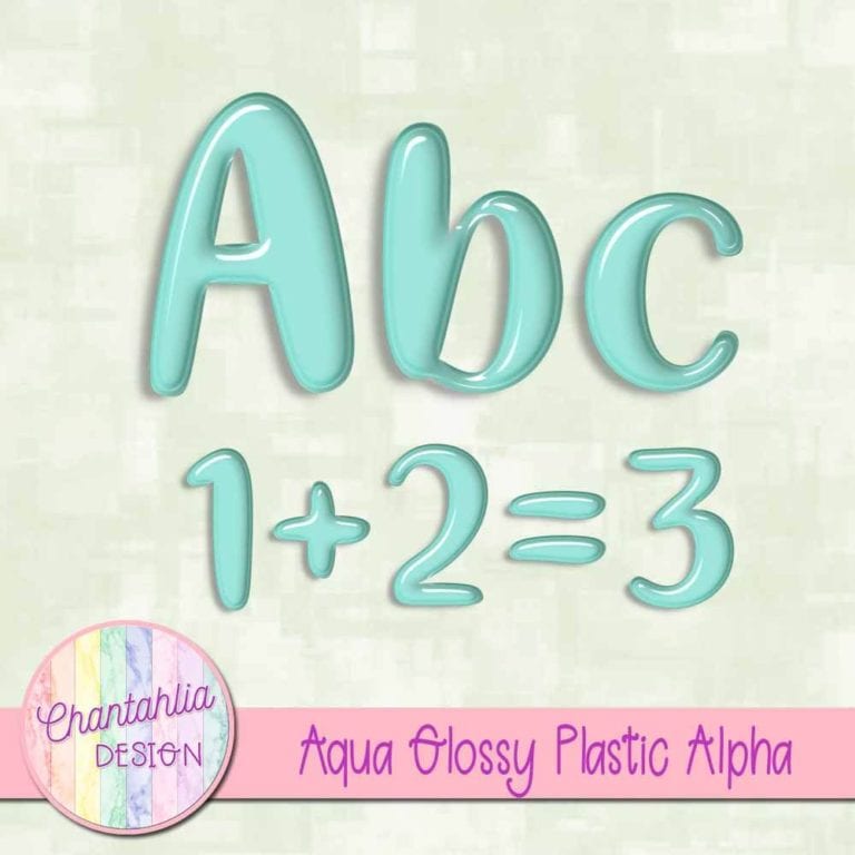Free Alphas for Digital Scrapbooking, Bulletin Board Lettters and More