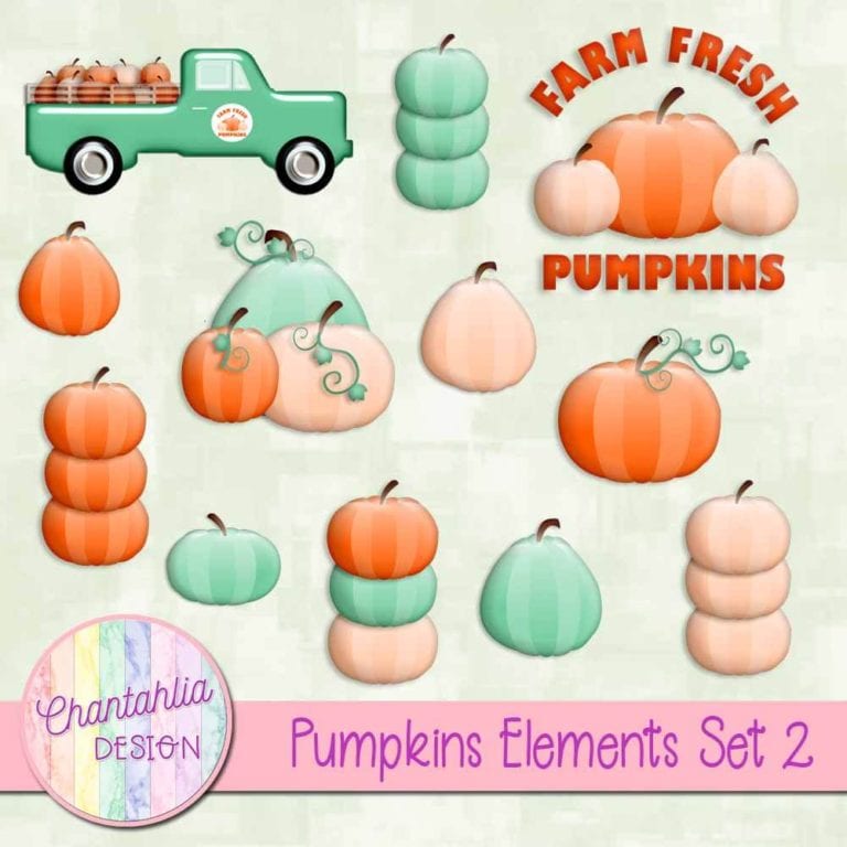 Free Pumpkins Elements