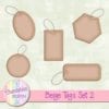 Free Beige Tags