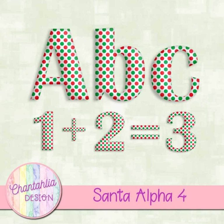 Free Alphas for Digital Scrapbooking, Bulletin Board Lettters and More