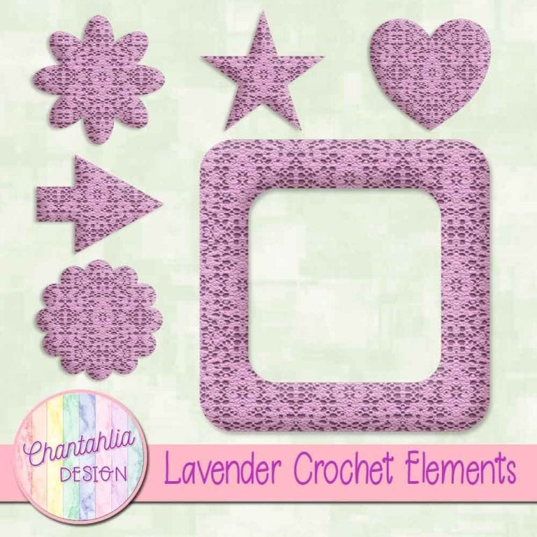 Free design elements / clip art for digital scrapbooking and other crafts