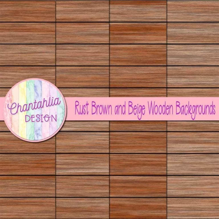 Free Rust Brown and Beige Digital Papers with Wooden Backgrounds Designs