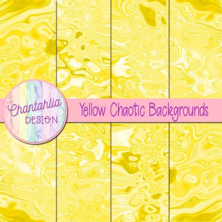 Free Digital Papers featuring Yellow Chaotic Designs