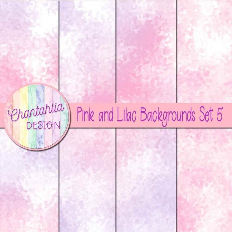 Free Pink and Lilac Digital Paper Backgrounds