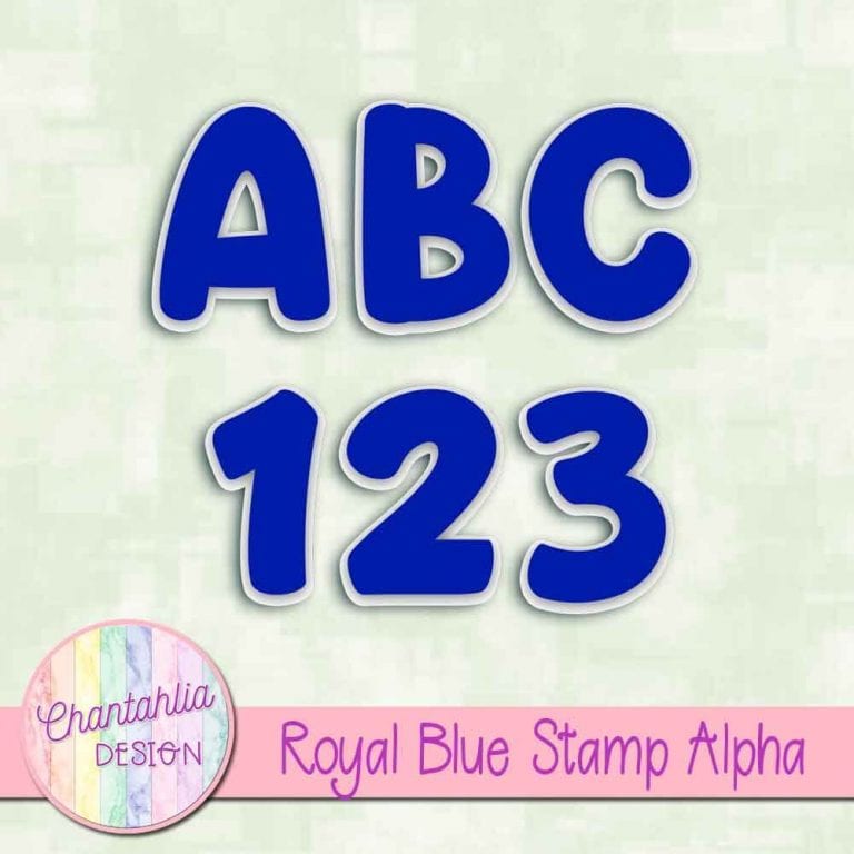 Free Alpha featuring a Royal Blue Stamp Design