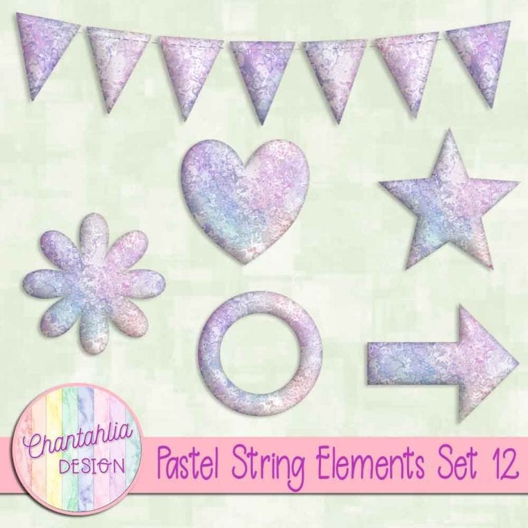 Free design elements / clip art for digital scrapbooking and other crafts