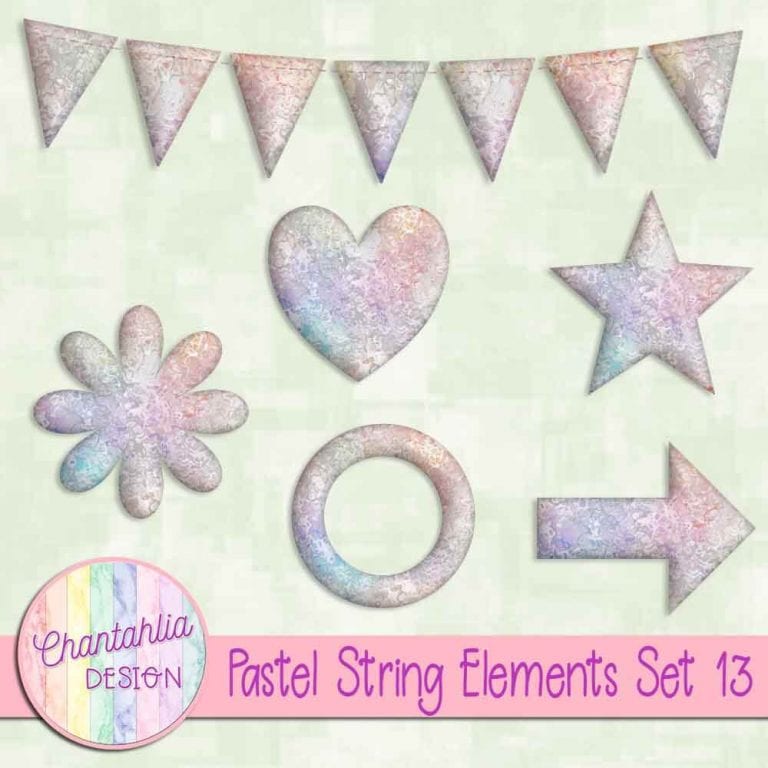 Free design elements / clip art for digital scrapbooking and other crafts