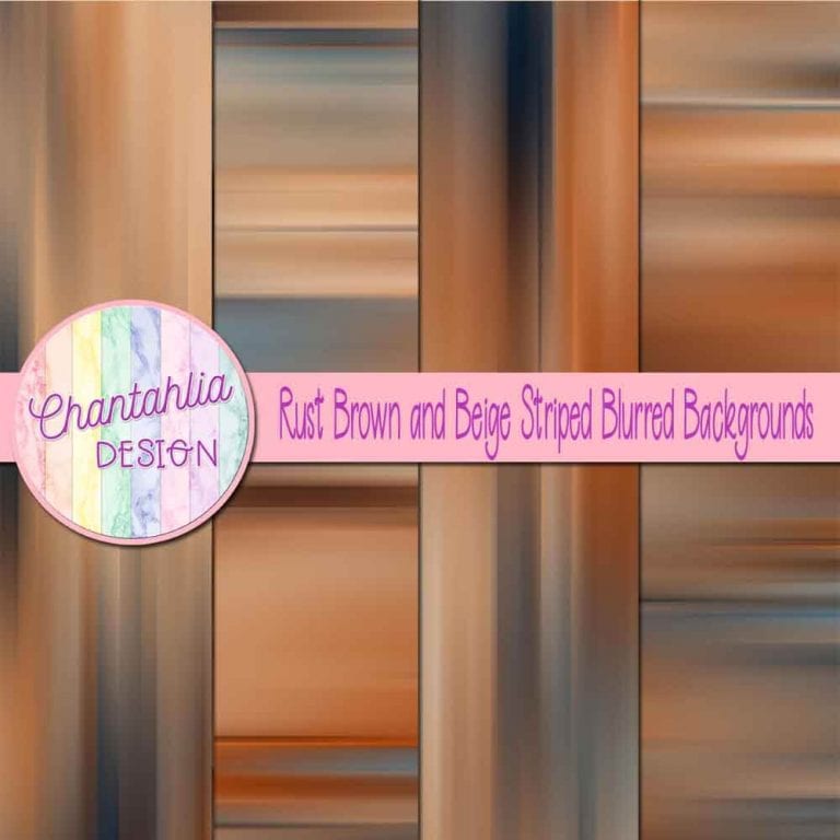 Free Rust Brown and Beige Backgrounds with Striped Blurred Designs