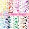 Free Digital Papers Featuring a Random Triangles Design