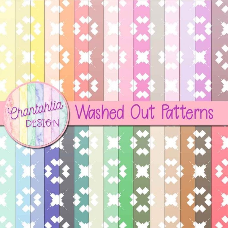 Free Digital Papers Featuring a Washed Out Patterns Design
