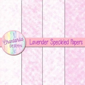 Free Digital Papers featuring Lavender Speckled Designs