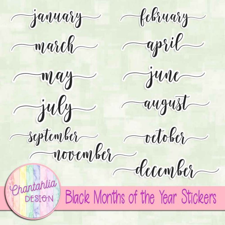 Free design elements / clip art for digital scrapbooking and other crafts