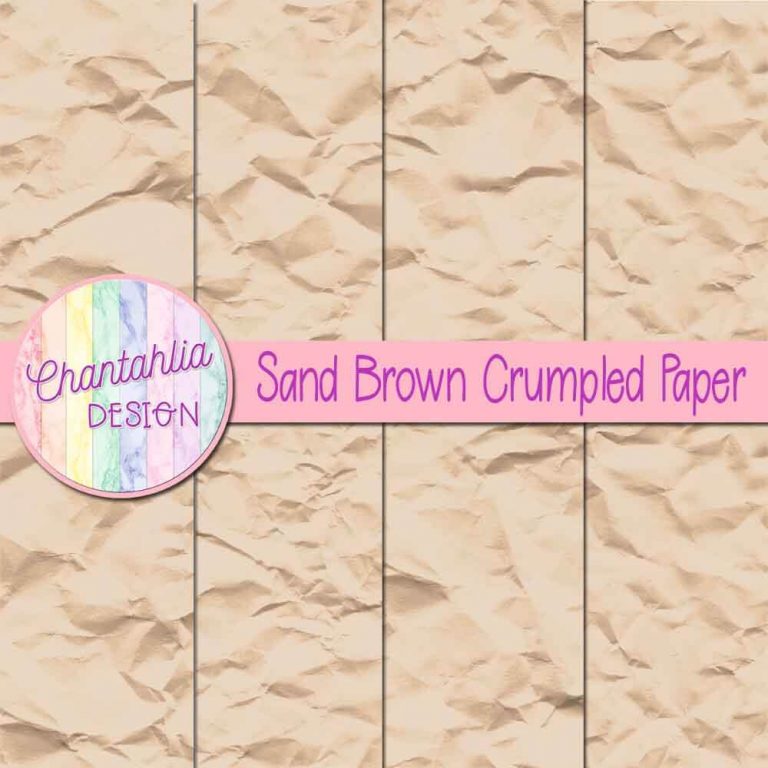 Free Digital Papers featuring Sand Brown Crumpled Designs