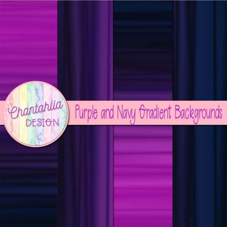Free Purple and Navy Digital Papers with Gradient Designs