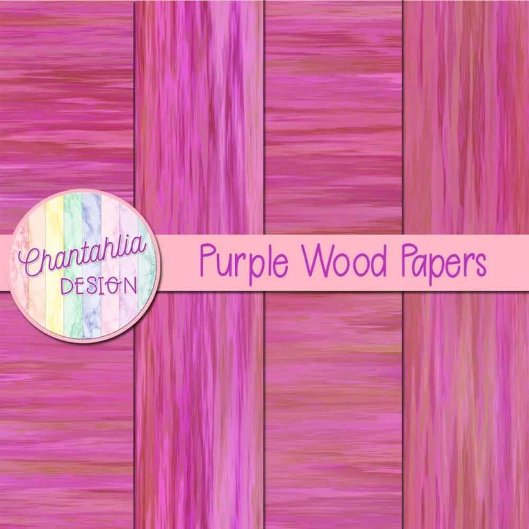 Free Digital Papers featuring Purple Wood Designs