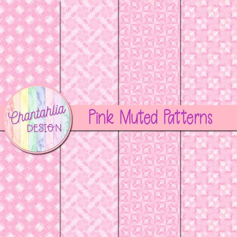 Free Digital Papers featuring Pink Muted Patterns