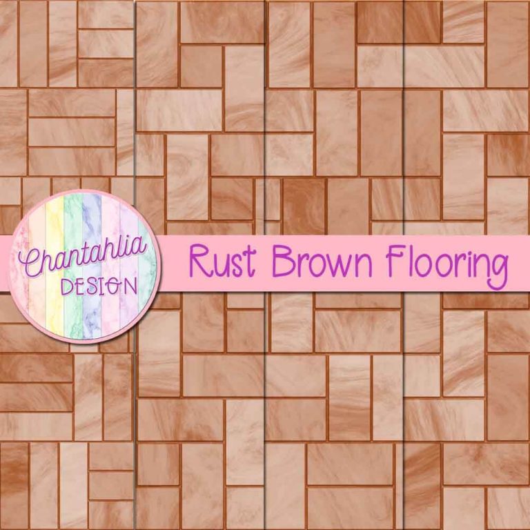 Free Digital Papers featuring Rust Brown Flooring Designs