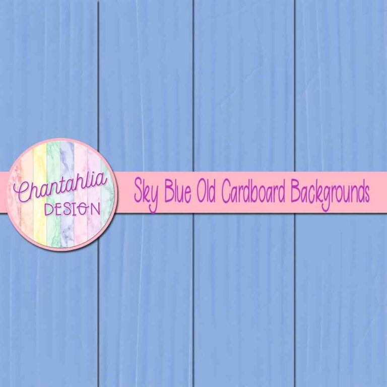 Free Digital Paper Backgrounds featuring Sky Blue Old Cardboard Designs