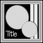 Free Digital Scrapbook Layout Template to Create your own Unique Pages