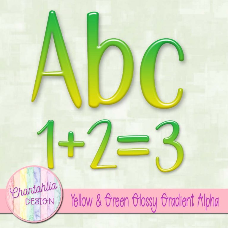 Free Alpha featuring a Yellow and Green Glossy Gradient Design