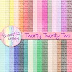 Free Digital Papers Featuring a 2022 Design