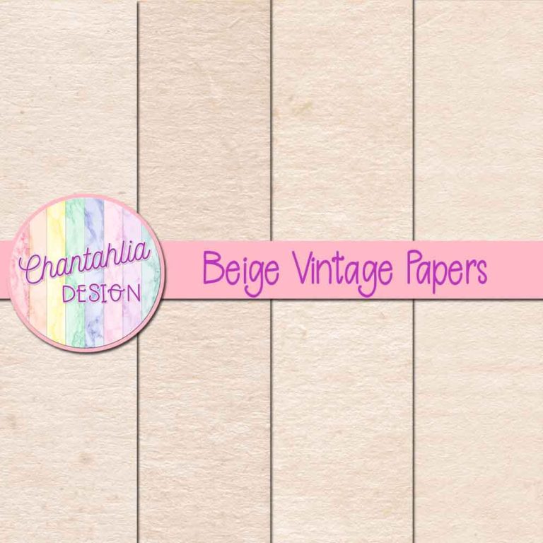 Free Digital Papers featuring Beige Vintage Designs