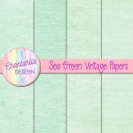 Free Digital Papers featuring Sea Green Vintage Designs