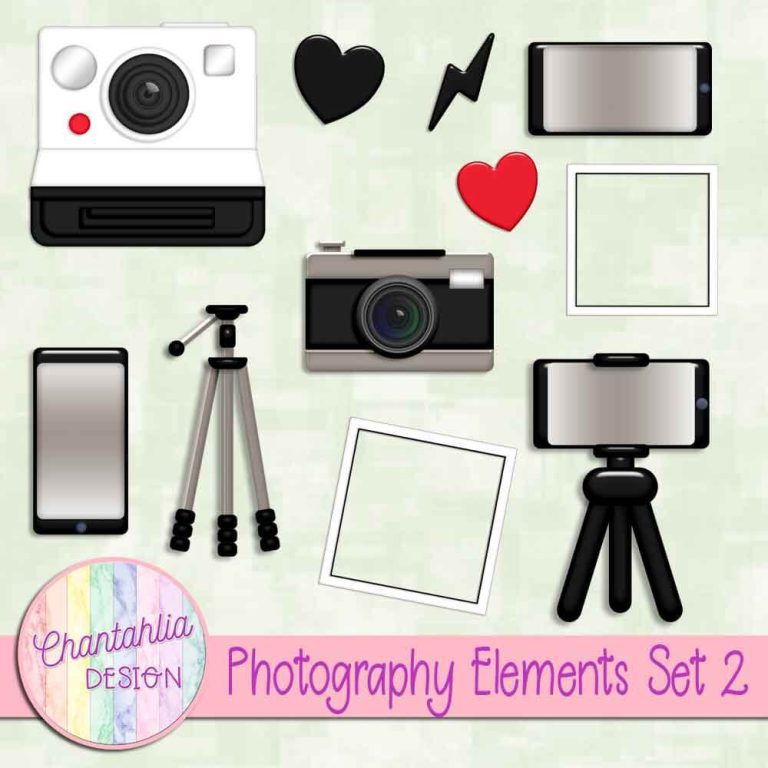 Free Photography Design Elements for Digital Scrapbooking