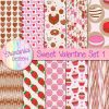 Free Sweet Valentine Washi Tape for Digital Scrapbooking