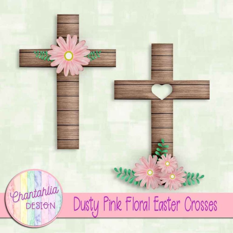 Free Easter Digital Paper and Design Element Packs